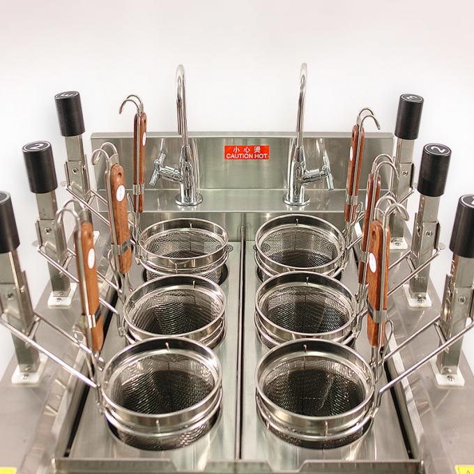 le attrezzature commerciali della cucina 12KW, auto alzano il fornello ...